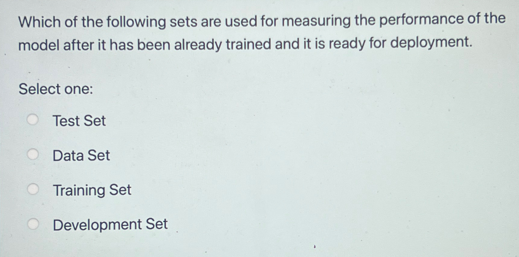 Solved Which of the following sets are used for measuring | Chegg.com