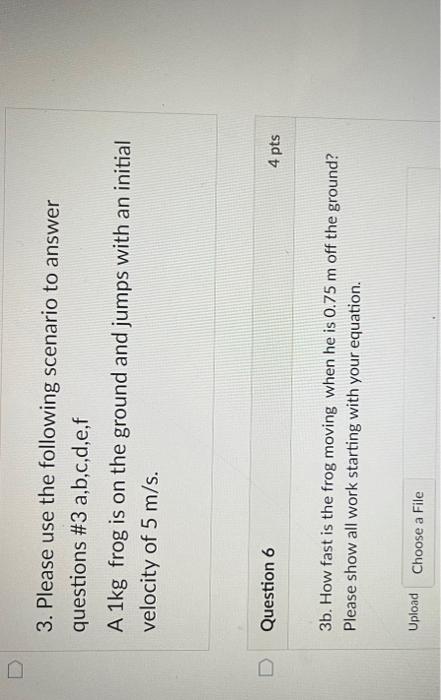 Solved 3a. Draw your before and after picture. Please make | Chegg.com