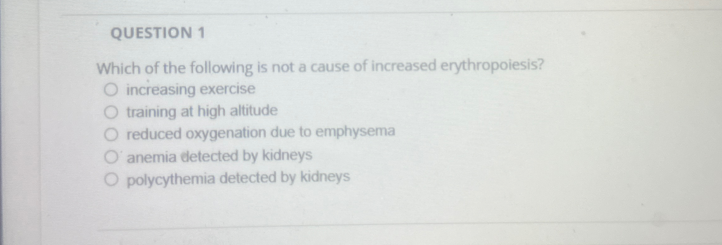Solved QUESTION 1Which of the following is not a cause of | Chegg.com