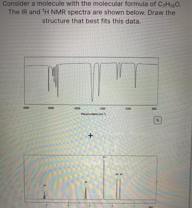 Solved Consider a molecule with the molecular formula of | Chegg.com