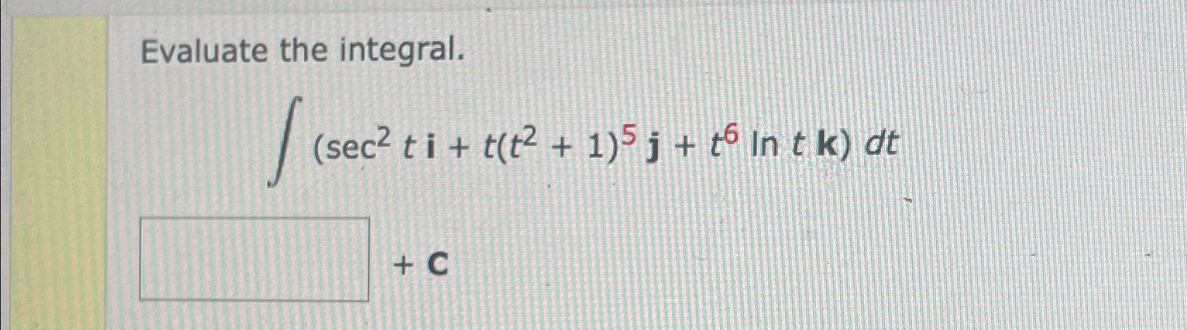 Solved Evaluate the | Chegg.com