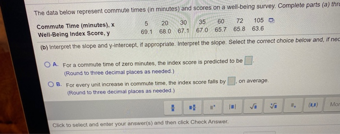 Solved The data below represent commute times in minutes) | Chegg.com