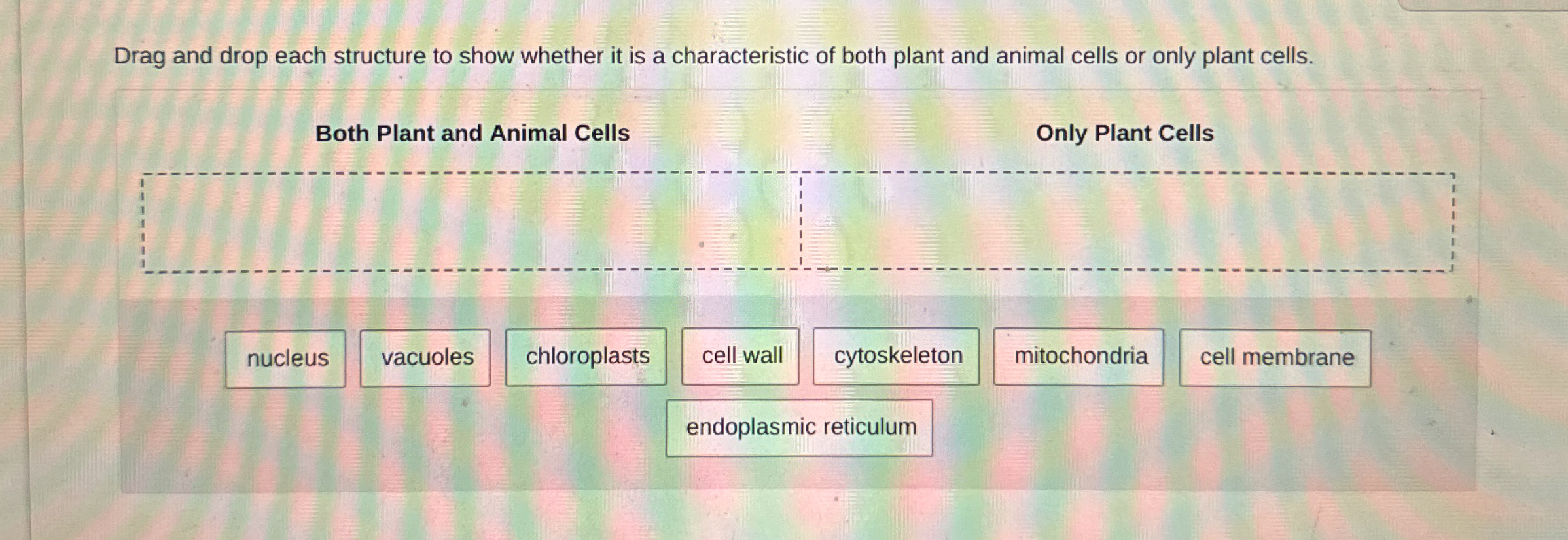 Solved A Drag and drop each structure to show whether it is | Chegg.com