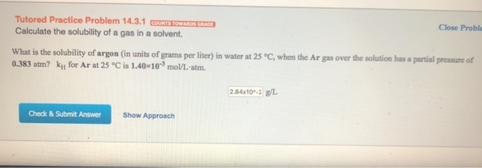 Solved Close Proble Tutored Practice Problem 14 3 1 Consowas