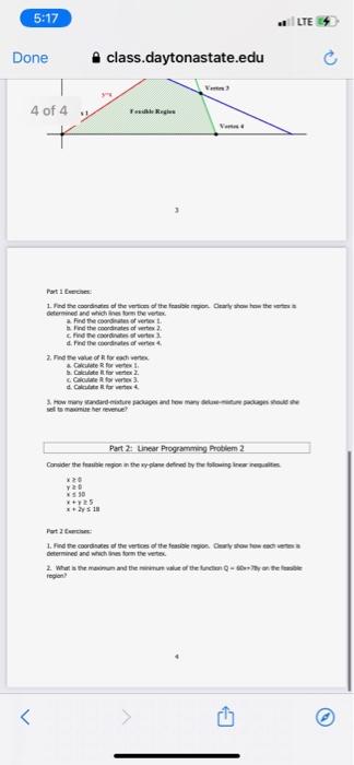 Solved Part 1: Linear Programming Problem 1 A confectioner | Chegg.com