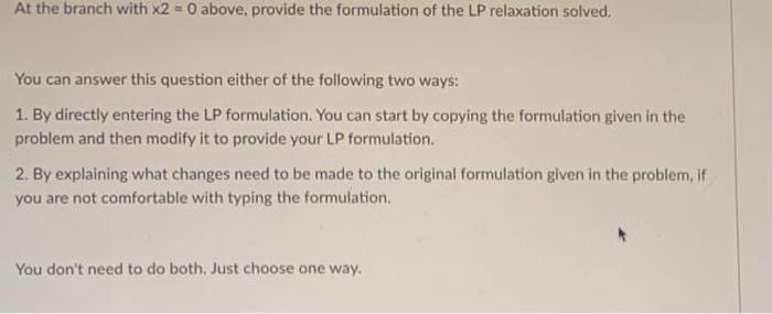 Consider The Following Binary Integer Programming