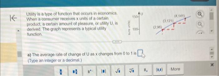 Solved Utility is a type of function that occurs in | Chegg.com