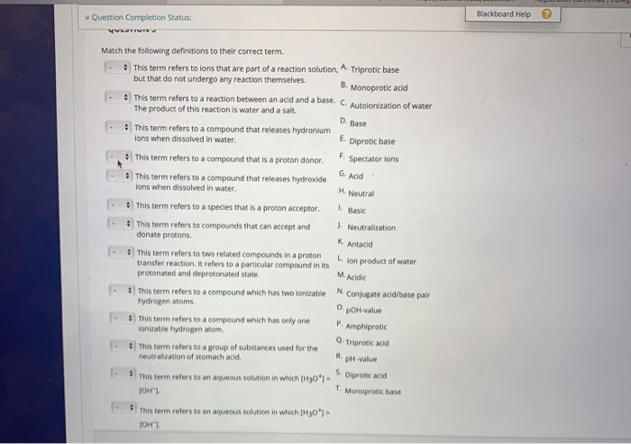 Solved Blackboard Help Question Completion Status: YULTIVrw | Chegg.com
