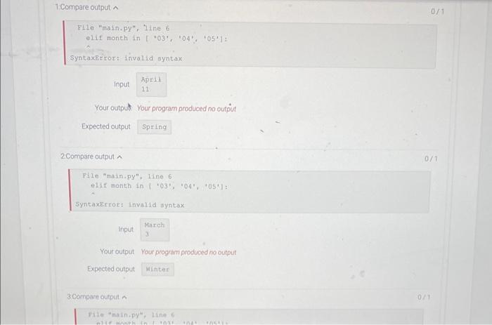Solved Wite a program that takes a date as ioput and cutputs | Chegg.com