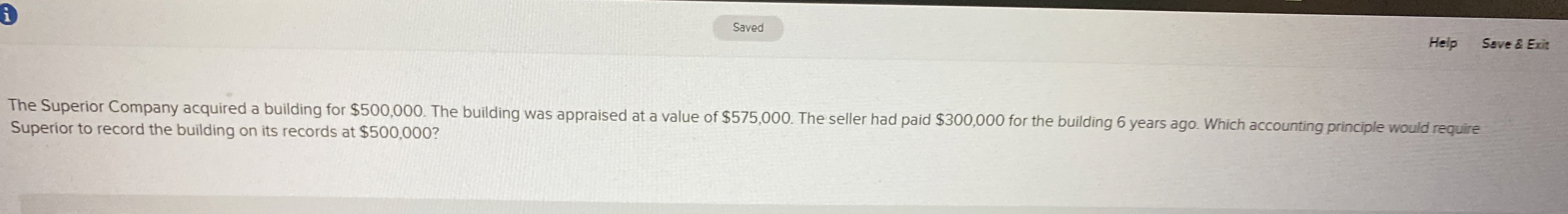 Solved The Superior Company acquired a building for | Chegg.com