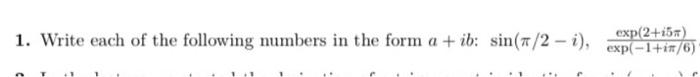 Solved topic is complex analysis. please write neatly and | Chegg.com