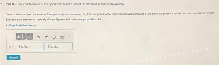 Solved Learning Goal: To calculate the maximum allowable | Chegg.com