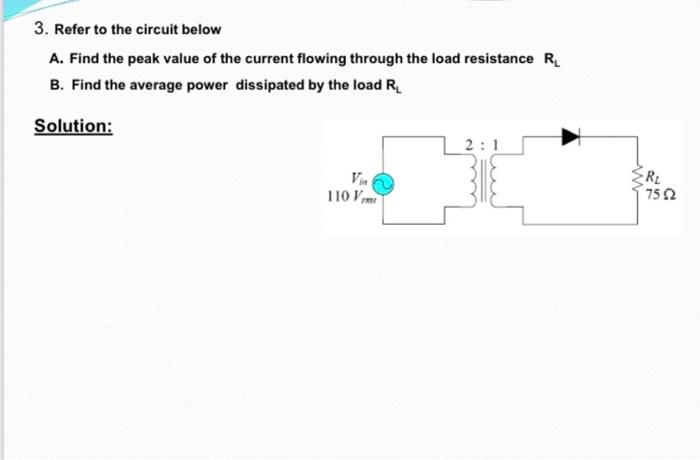 Solved 2. Refer to the circuits given below A. Draw the | Chegg.com