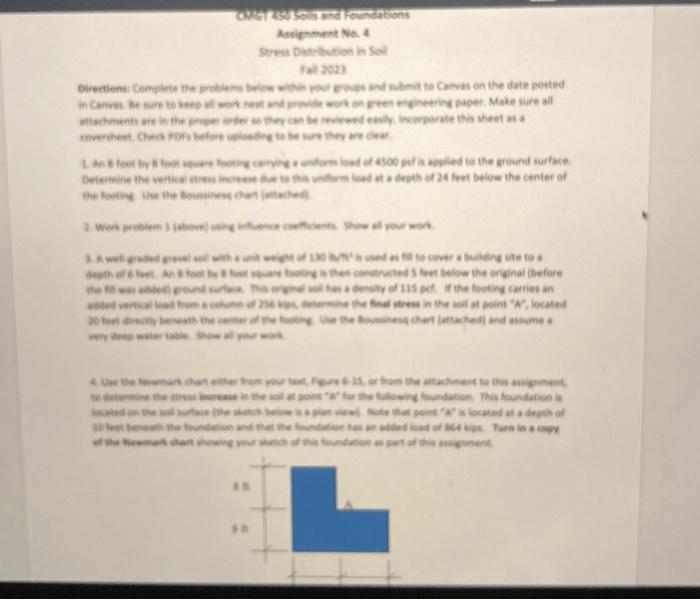CMGT 450 Solls and Foundations Assignment No. 4 | Chegg.com