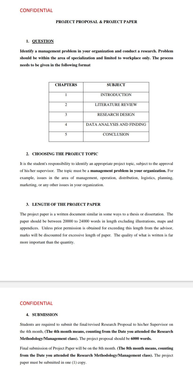 1. QUESTION Identify a management problem in your | Chegg.com