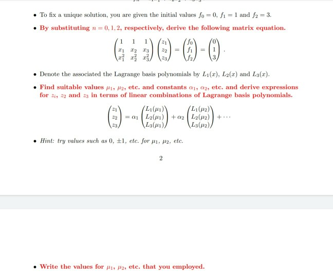 1 Question 1 (40 points) You are given the following | Chegg.com