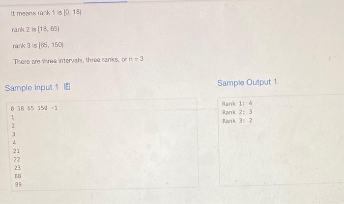 Solved Lab5-1 Score to Rank Count Dr. Yip would like you to | Chegg.com