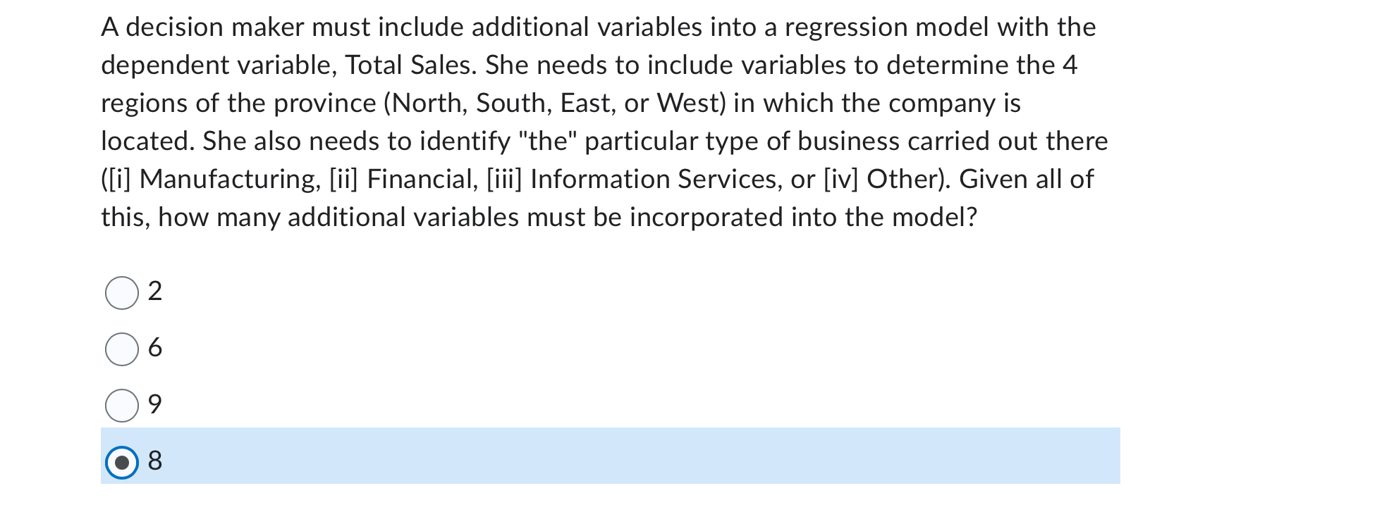 A decision maker must include additional variables | Chegg.com