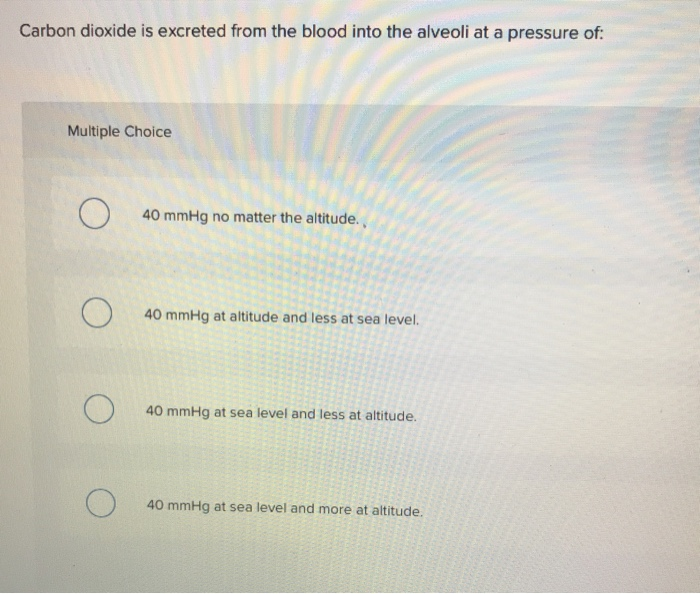 Solved The decrease in barometric (atmospheric) pressure | Chegg.com