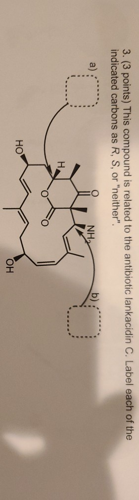 Solved 3. (3 points) This compound is related to the | Chegg.com