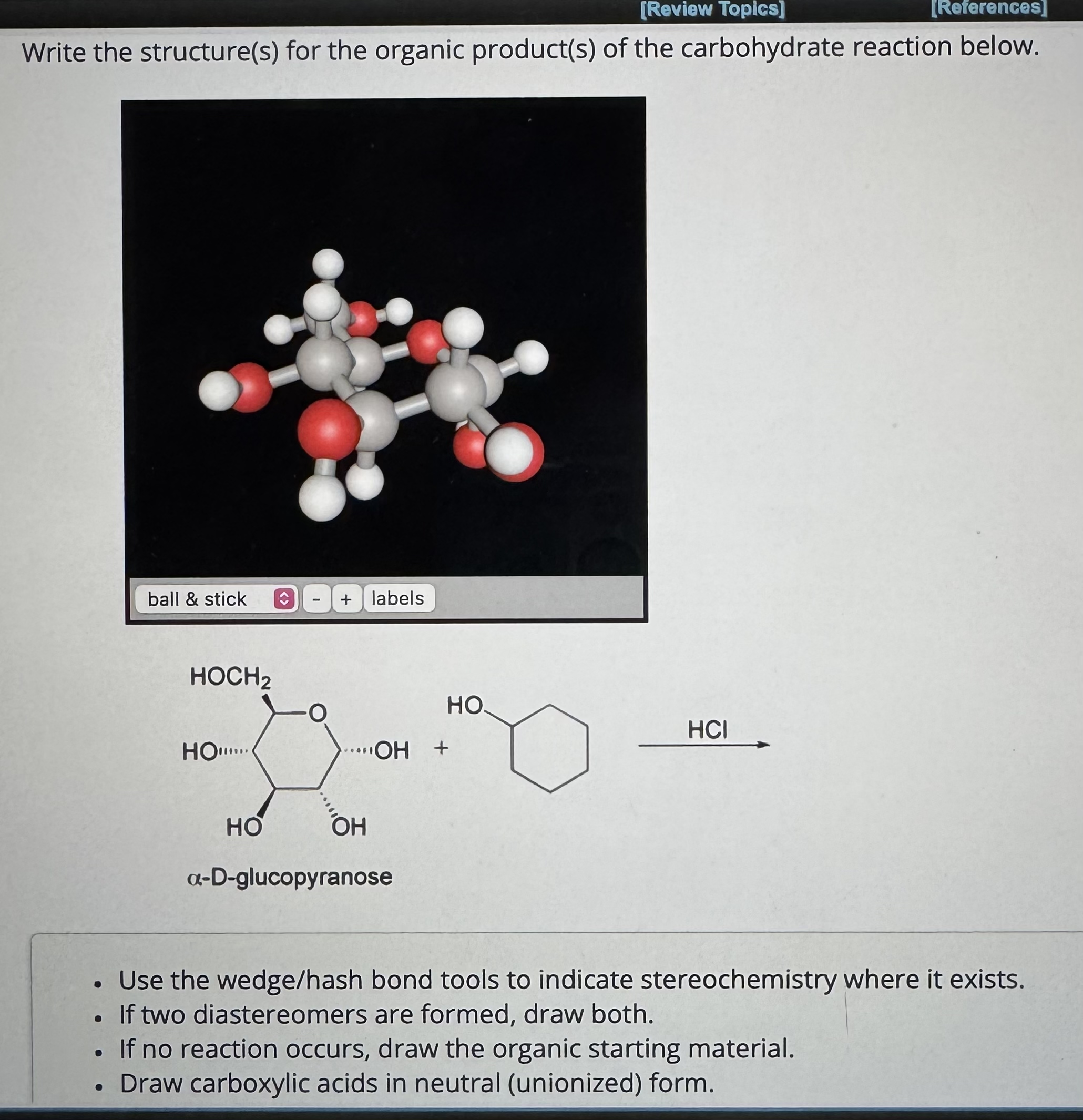 Solved [Review Topics][Rearences]Write the structure(s) ﻿for | Chegg.com
