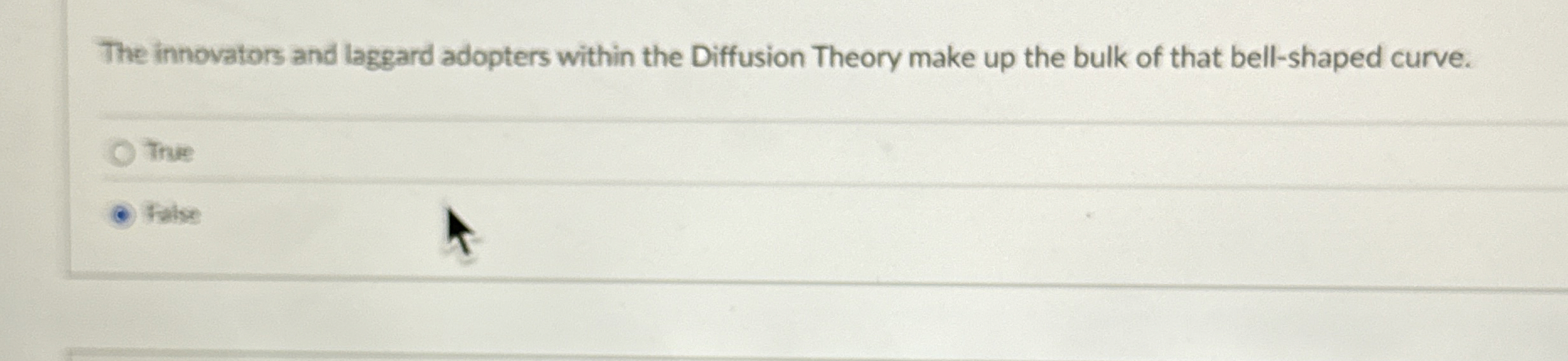 Solved The innovators and laggard adopters within the | Chegg.com