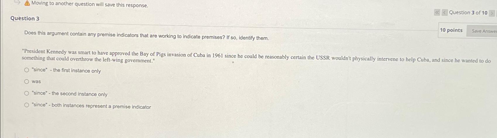 Solved Moving to another question will save this | Chegg.com