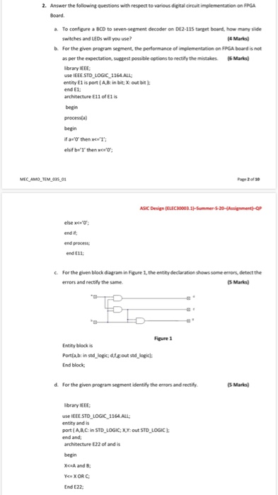 2. Answer the following questions with respect to | Chegg.com