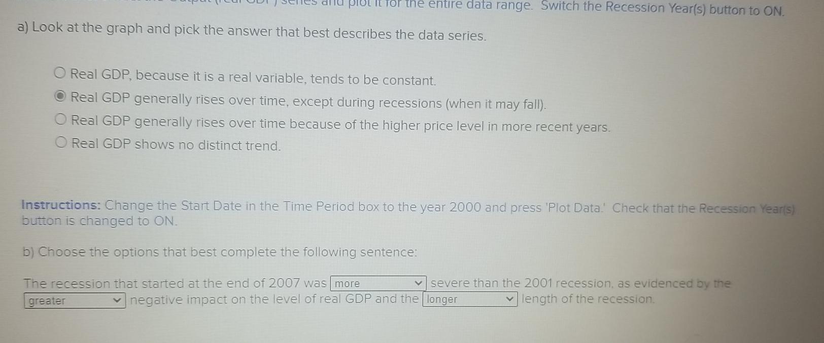 Instructions: Select the Output per Person and Labor | Chegg.com