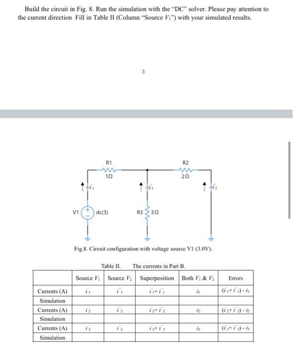 Solved Build the circuit in Fig. 3. Run the simulation with | Chegg.com