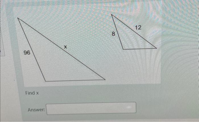 Solved Find x | Chegg.com