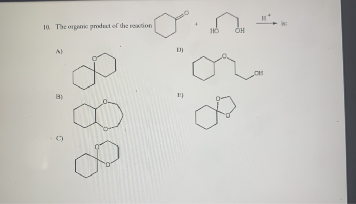 Solved 6. Which of the following nucleophiles add reversibly | Chegg.com
