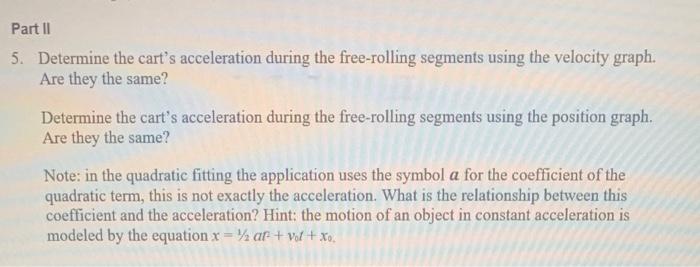 Cart on a Ramp (Sensor Cart) This experiment uses an | Chegg.com