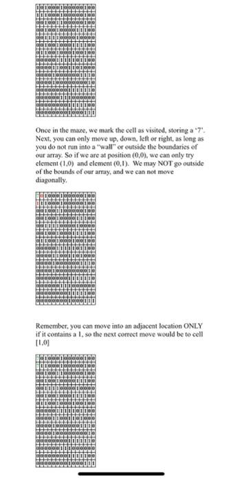 In this assignment, you will create a "Maze" abstract | Chegg.com