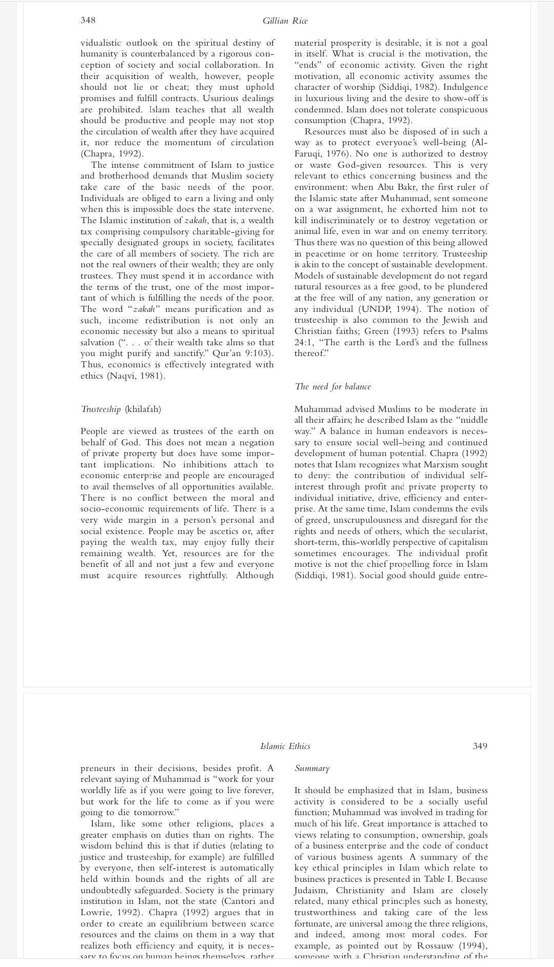 Solved 346 Gillian Rice My focus in this paper is on the | Chegg.com