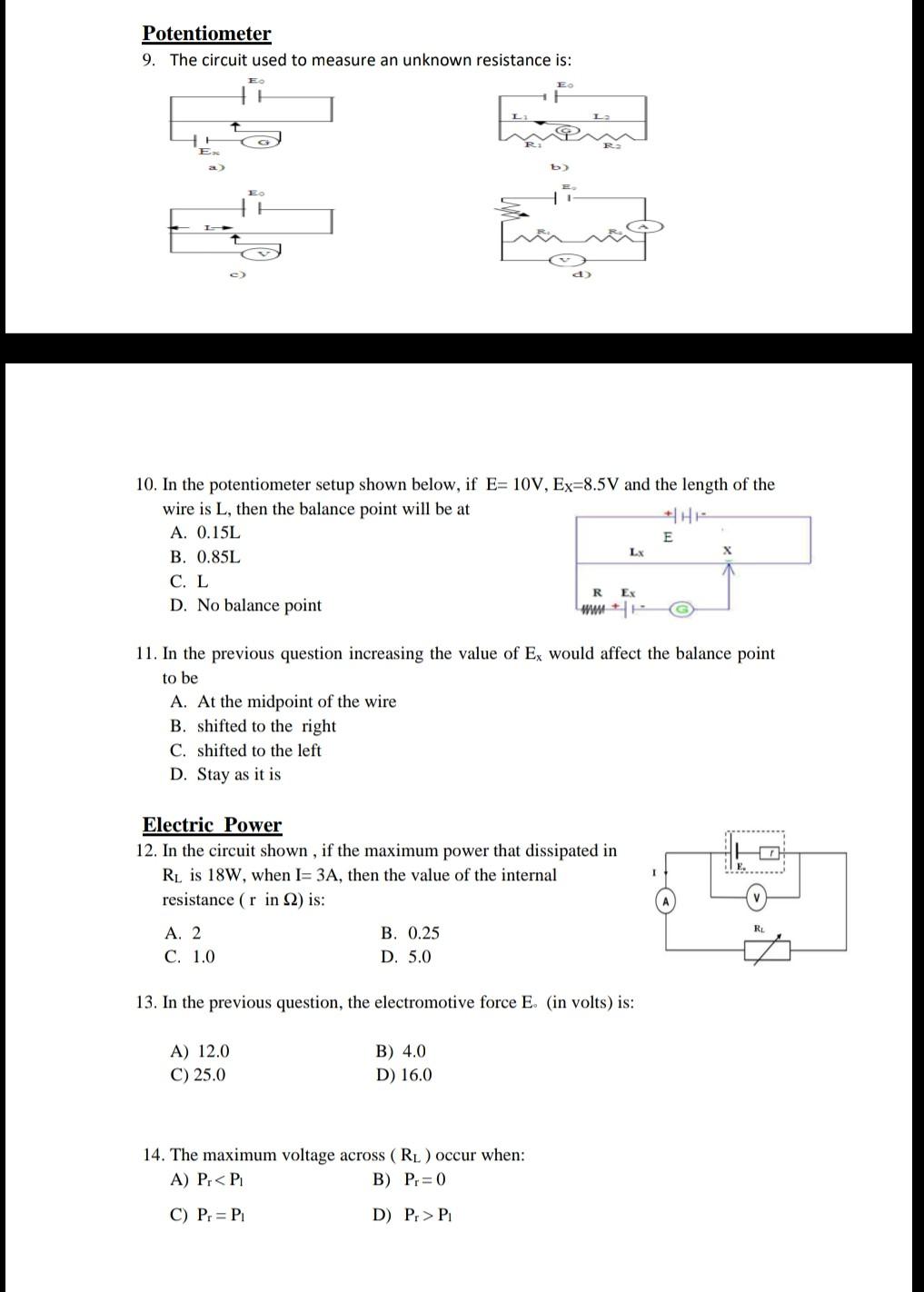 Solved Ohm's law 1. In the figure below, which plugs do you | Chegg.com