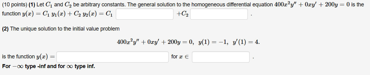 Solved (10 ﻿points) (1) ﻿Let C1 ﻿and C2 ﻿be arbitrary | Chegg.com