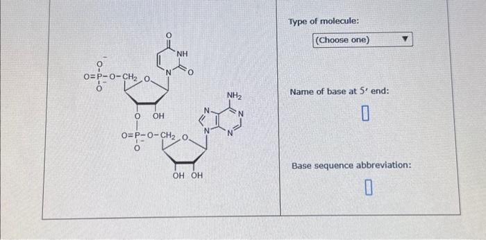 For each molecule in the table below: - Classify the | Chegg.com