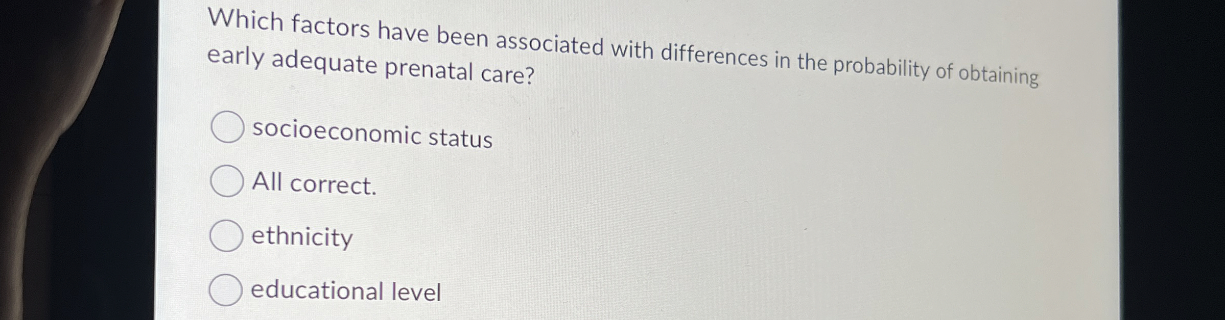 Solved Which factors have been associated with differences | Chegg.com