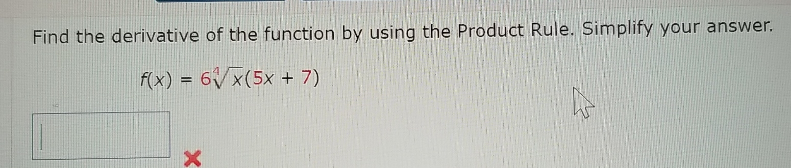 Solved Find the derivative of the function by using the | Chegg.com
