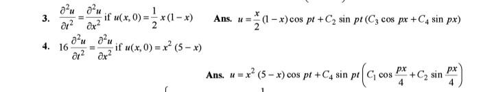 Solved solve these partial differential eqn by laplace | Chegg.com