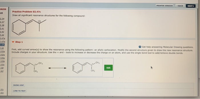 Solved PRINTER VERSION « BACK NEXT URCES ant Practice | Chegg.com