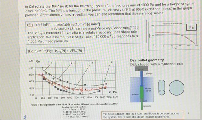 Solved b) Calculate the MFI" (real) for the following system | Chegg.com