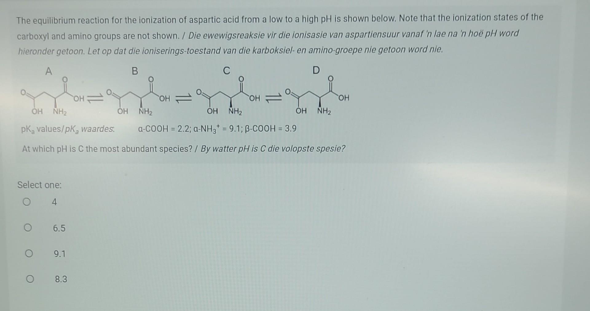 Solved The equilibrium reaction for the ionization of | Chegg.com