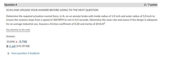 Solved SCAN AND UPLOAD YOUR ANSWER BEFORE GOING TO THE NEXT | Chegg.com