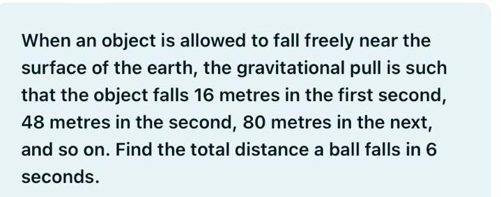 Solved When an object is allowed to fall freely near the | Chegg.com