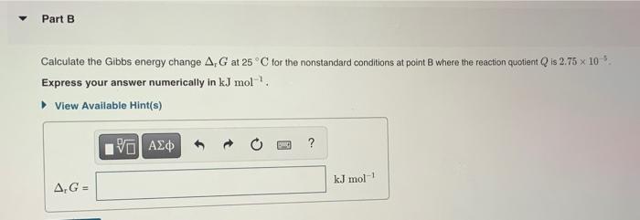 Solved When adjusted for any changes in ΔH and ΔS with | Chegg.com