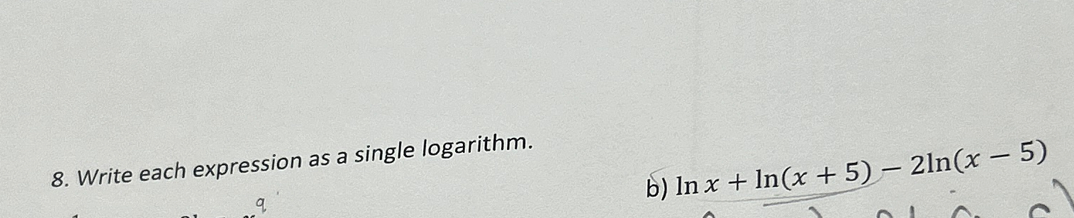 Solved Write each expression as a single | Chegg.com