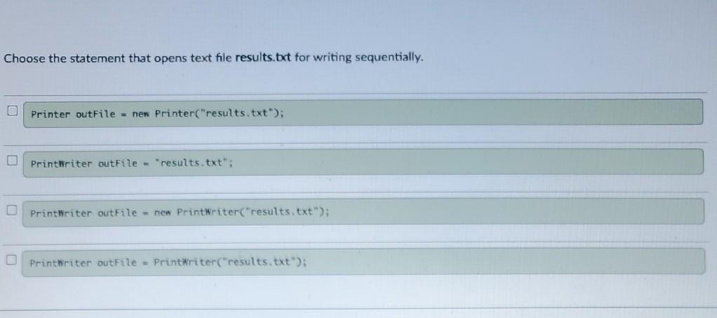 Solved Question 1 2 pts Assume that inputFile references a | Chegg.com Solved Question 1 2 pts Assume that inputFile references a | Chegg.com