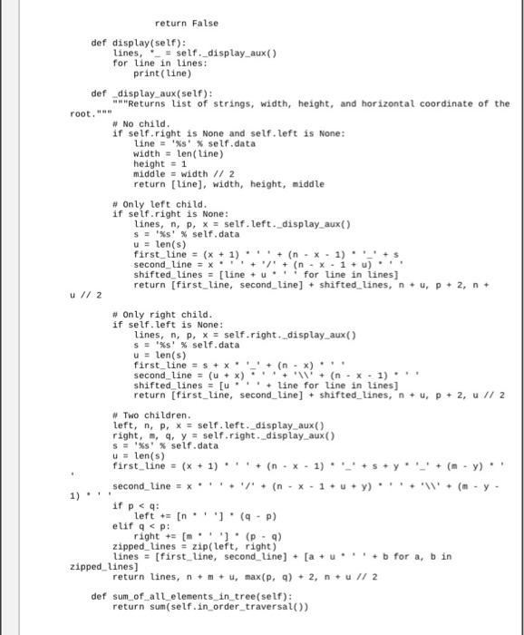 Solved (10) add codes to find the maximumValue of the BST. | Chegg.com